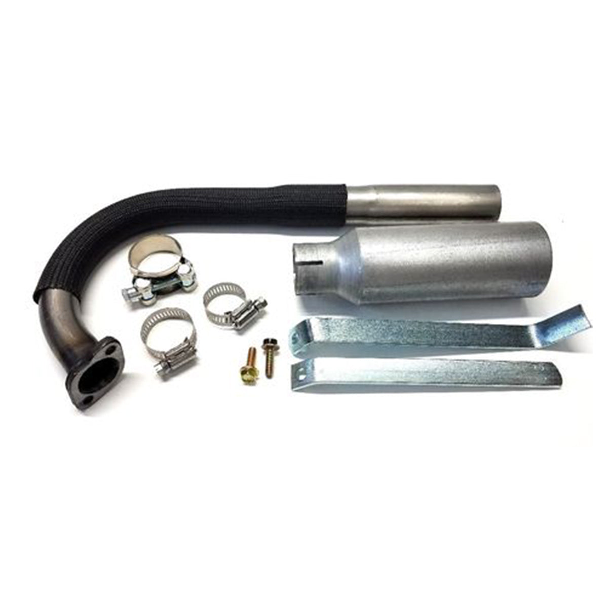 Briggs Lo206 Exhaust Kit – Caged Kart – Stewart Racing Engines